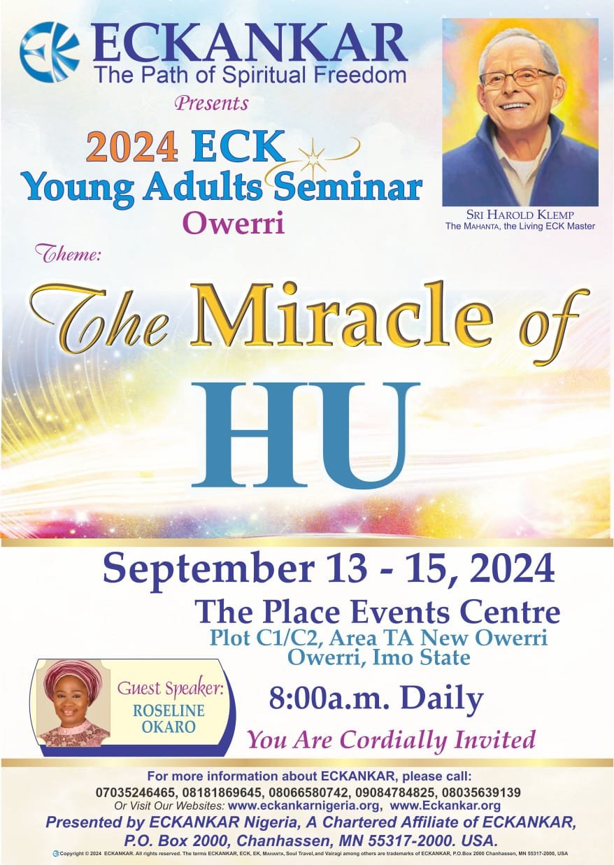 Eckankar in Nigeria - Eckankar, The Path of Spiritual Freedom